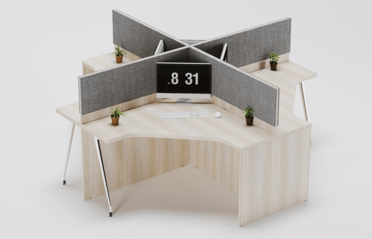 Empower Workstation For One Person Without Partitions - Profine